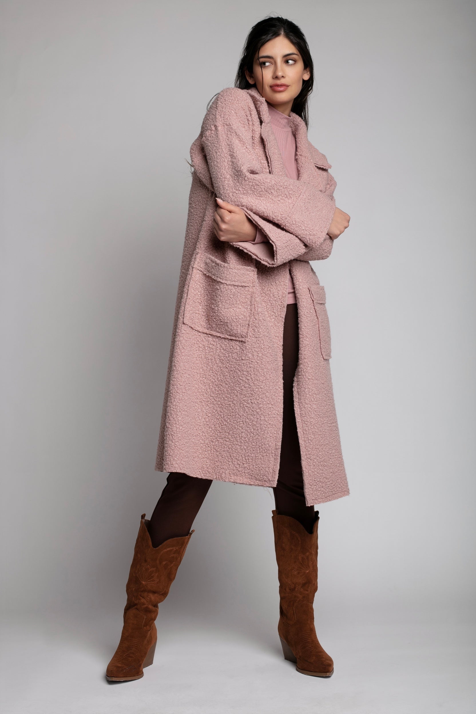 Abrigo Dalia Palo Rosa – Ludovica Chile